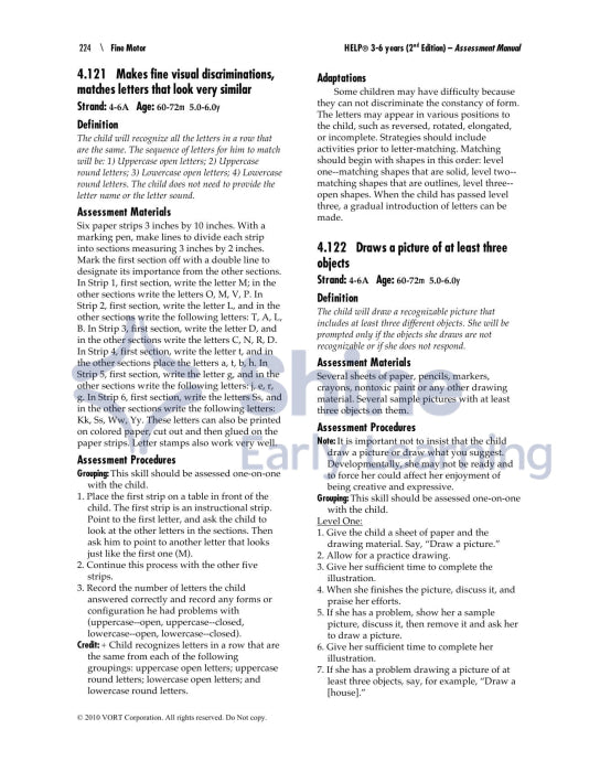 HELP 3-6 Assessment Manual (2nd Ed.) – Shine Early Learning